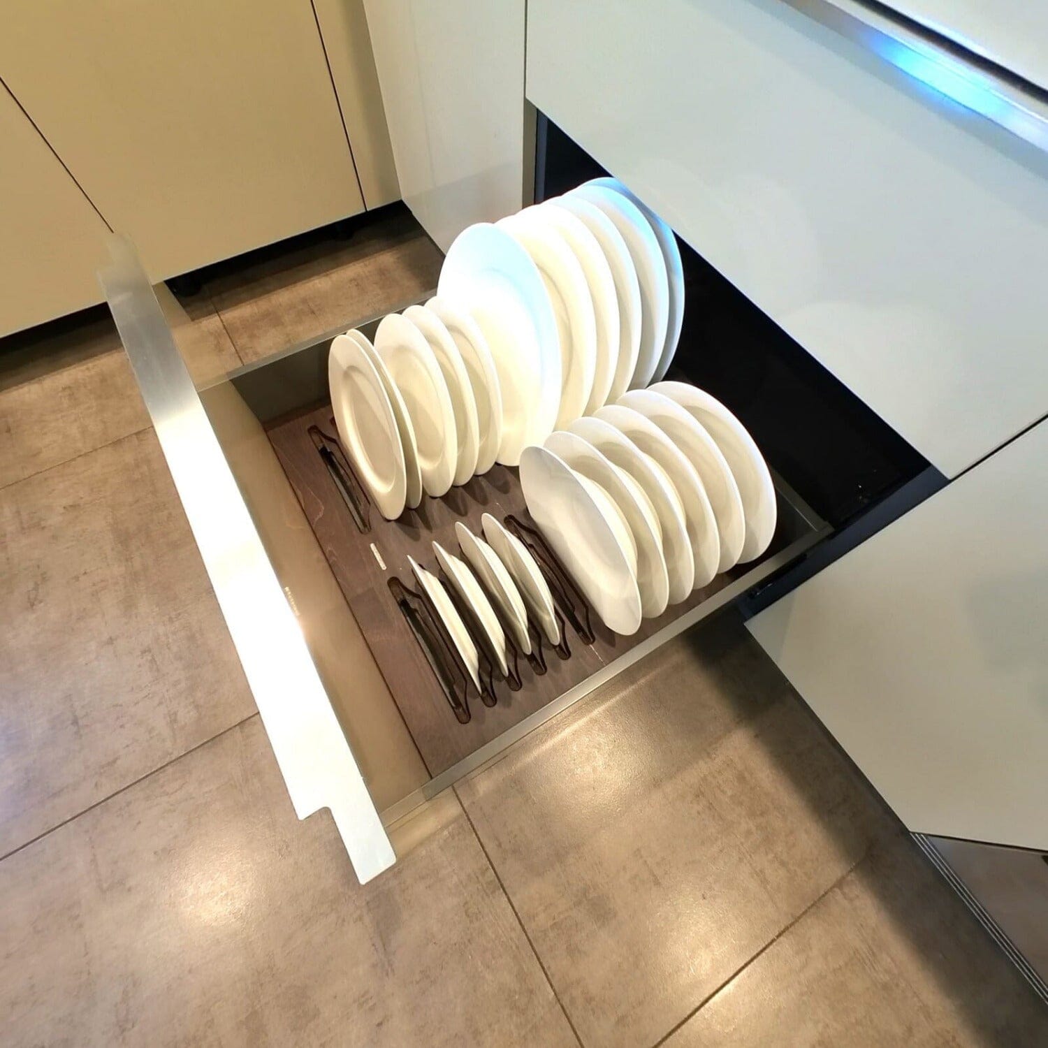 Kitchen Plate Drawers Organizers & Cabinets Los Angeles California ...